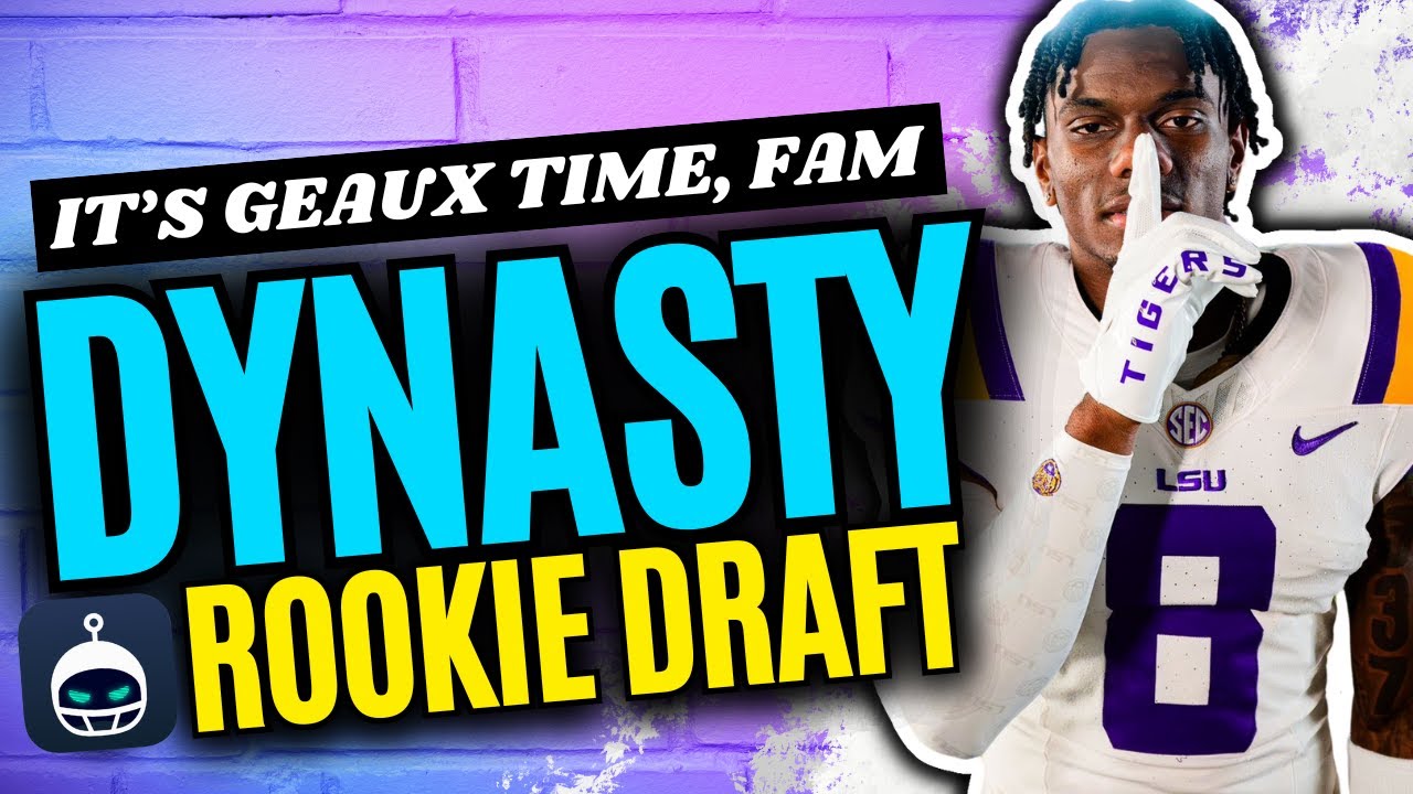 2024 Dynasty Rookie Mock Draft w/ Landing Spots | Superflex