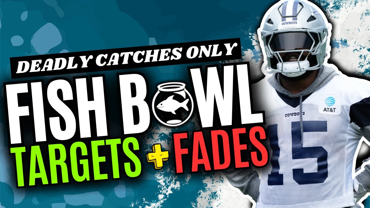 Scott Fish Bowl 14 Targets & Fades | #SFB14 Scoring Cheat Sheet