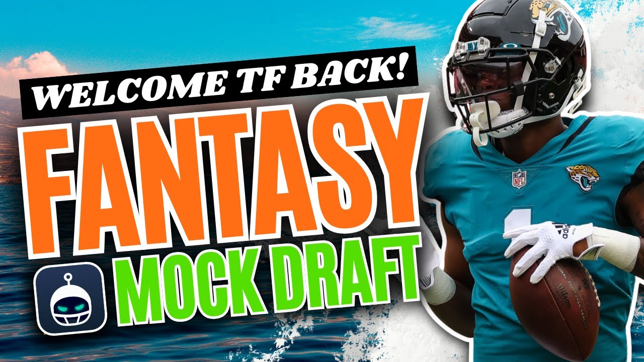 Video: 2024 Fantasy Football Mock Draft | 12-Team, PPR (Redraft)