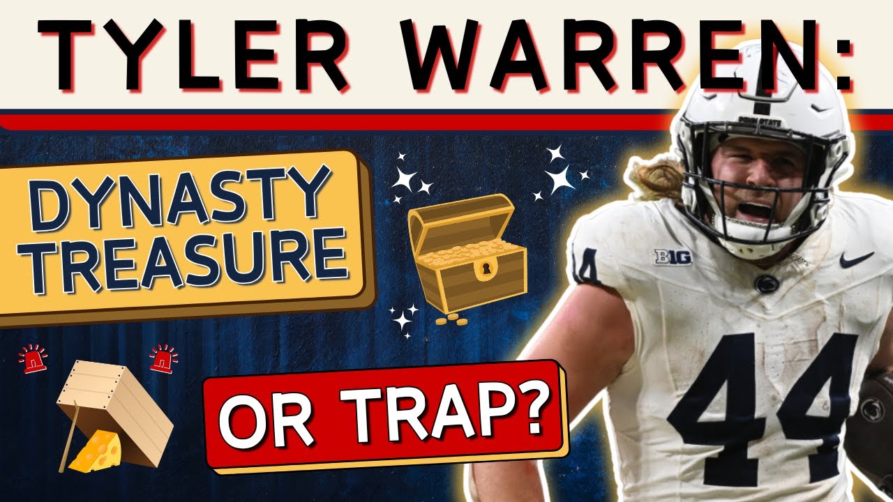 Is Tyler Warren a 2025 Dynasty Rookie Treasure or a Trap?