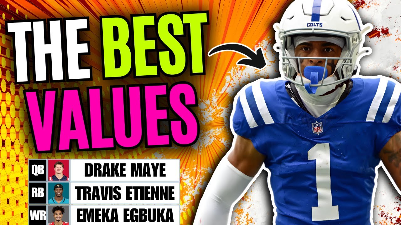 2025 Fantasy Football All-Value Teams | 15 High-Upside Players