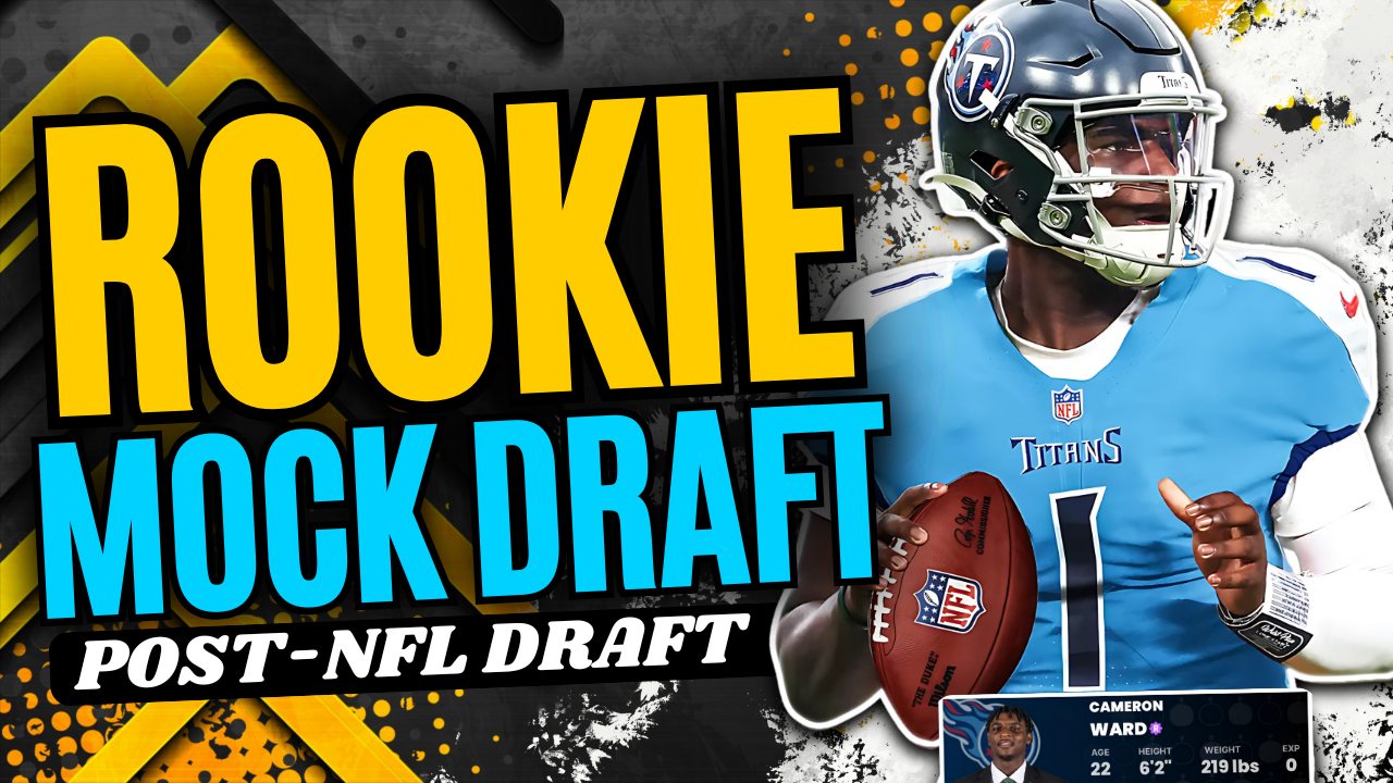 Video: UPDATED 2025 Dynasty Rookie Mock Draft (Superflex)